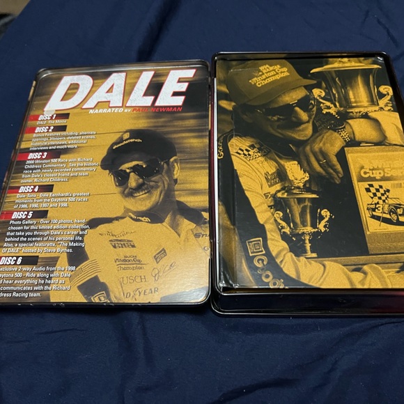 Other | Dale Earnhardt Dvd Set Narrated By Paul Newman | Poshmark